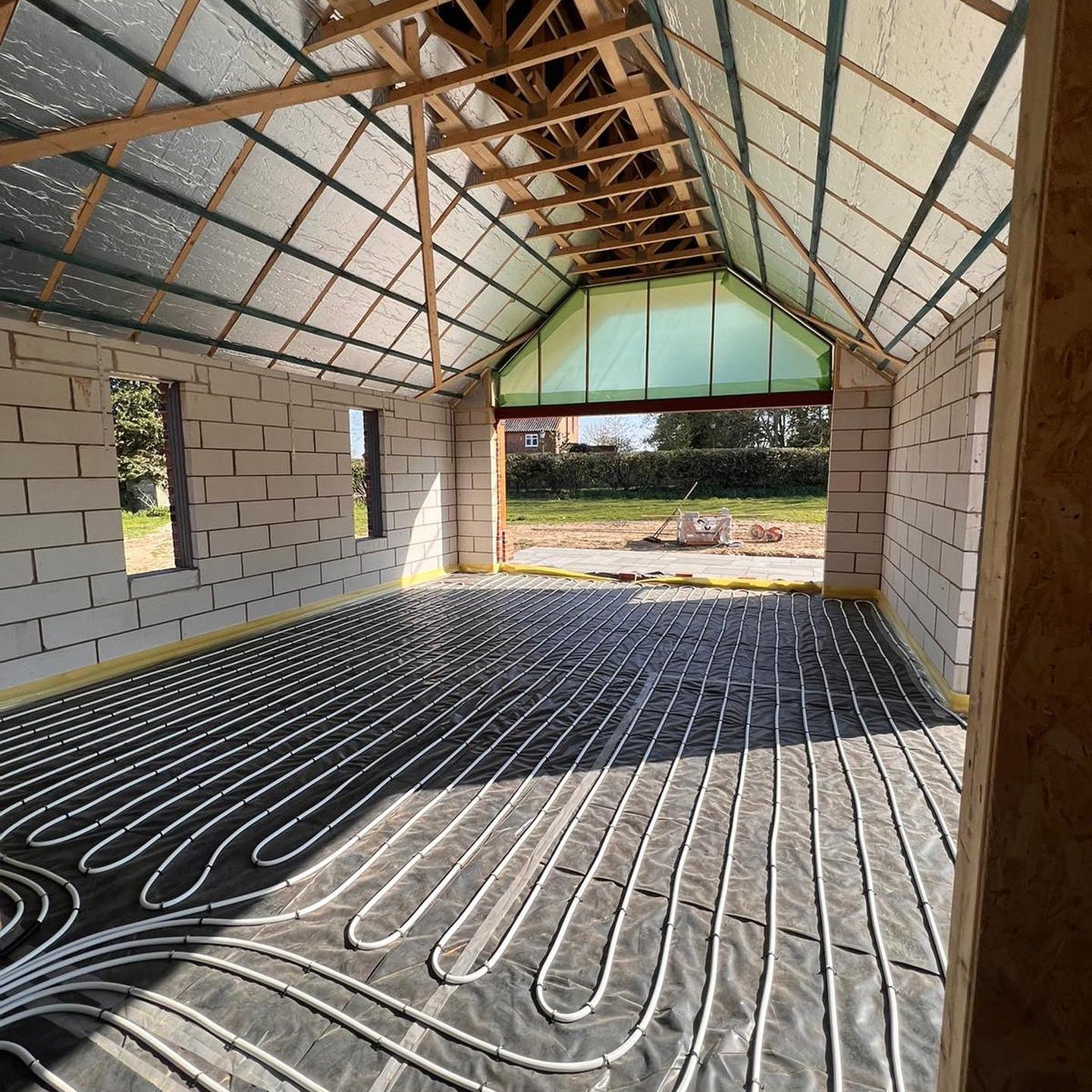 ProWarm™ Water Underfloor Heating 16mm LoFlo LITE Kit with 12mm Pipe ...
