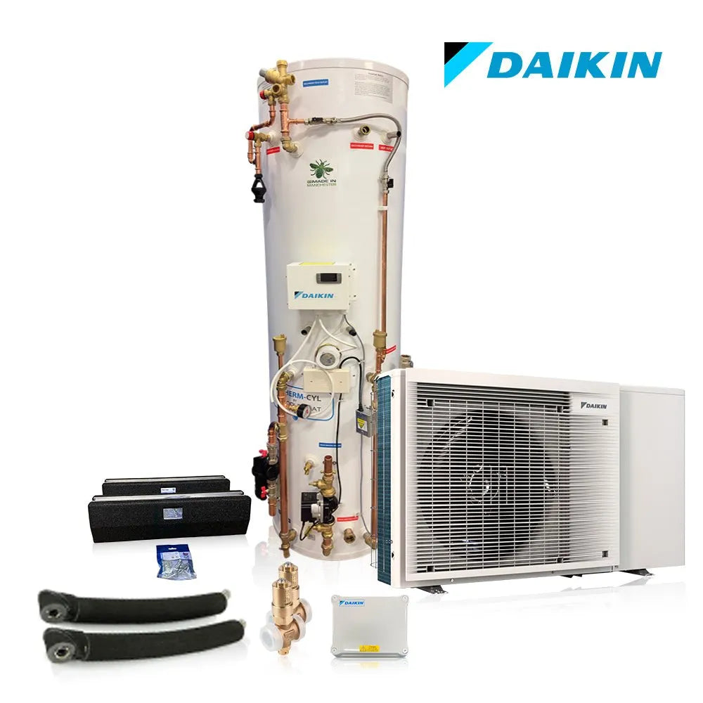 Daikin Heat Pump and Pre Plumbed Cylinder Kits | Lowest Price