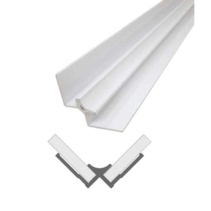 PVC Panel Internal Corner - 10mm