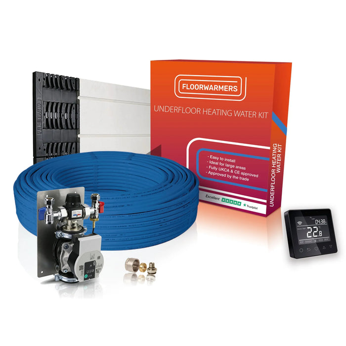 Floorwarmers Water Underfloor Heating Low Profile Kit | The Underfloor ...