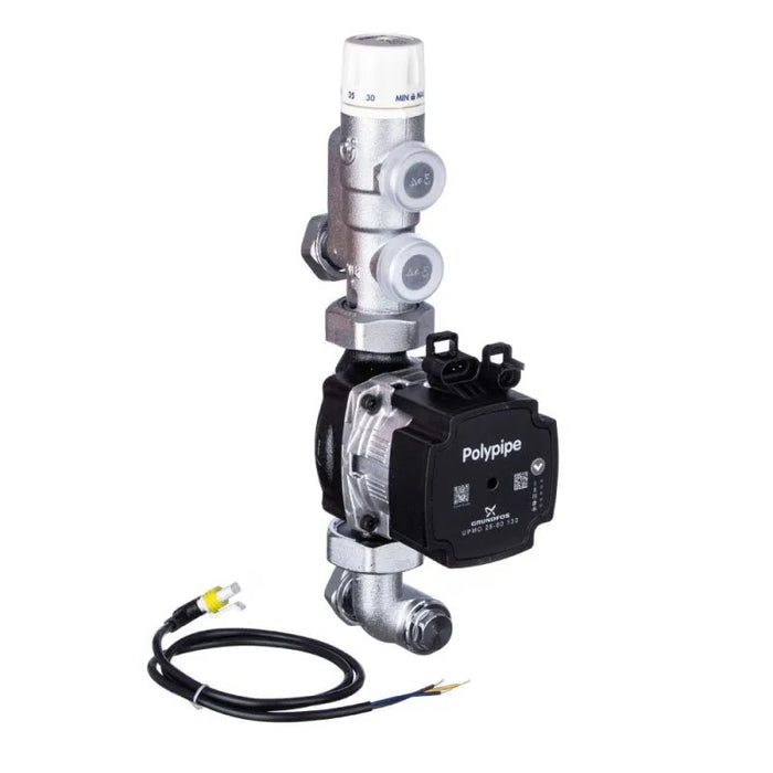 Polypipe Manifold Pump & Mixing Valve Unit & Isolation Valves | The ...