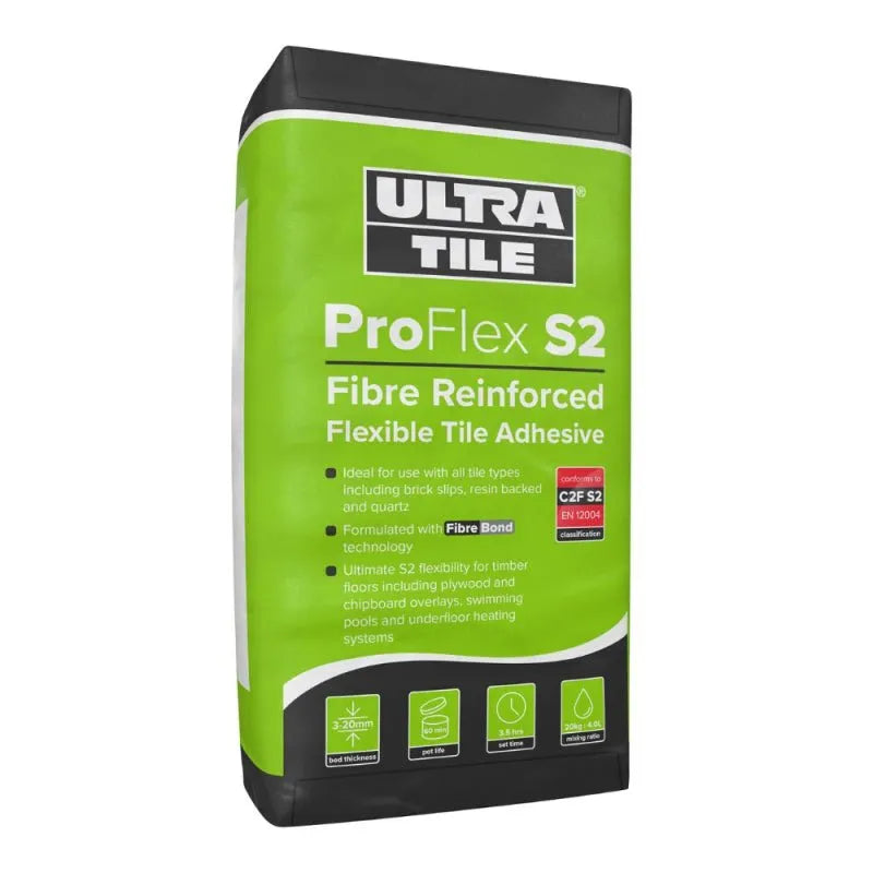 UltraTile ProFlex S2 Flexible Tile Adhesive 20kg | Lowest Price