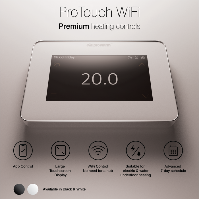 ProWarm ProTouch-V2 WiFi Touchscreen Thermostat | Lowest Price